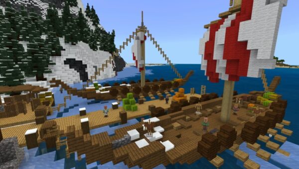 Bliv Viking i Minecraft: Byg og Sejl Skibe! | Klintebjerg Baadelaug